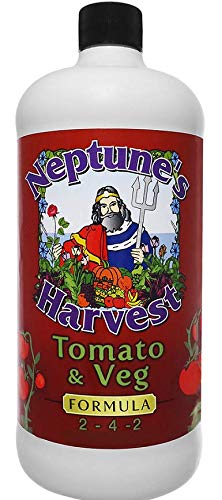 Neptune's Harvest Natural Tomato & Vegetable Organic, Plant Food 18 oz ...